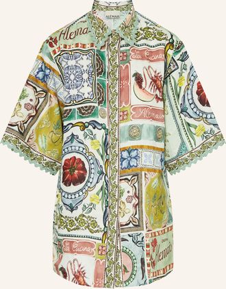 Alemais Alémais Hemdbluse Tommasina Aus Leinen Mit 3/4-Arm beige