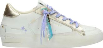 Crime London Femme, Chaussures, Blanc, Taille: 38 EU SK8 Deluxe