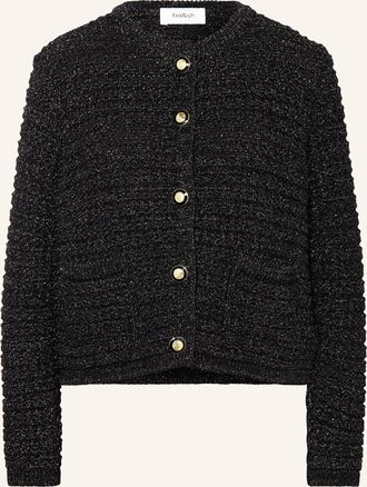 BA&SH Ba&Sh Strickjacke Gaston Mit Glitzergarn silber