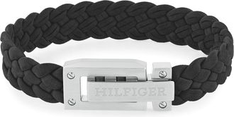 Tommy Hilfiger Jewelry Lederarmband für Herren Schwarz - 2790517