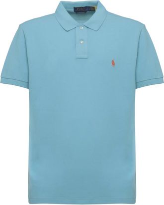 Ralph Lauren Homme, Tops, Bleu, Taille: L Iconic Cotton Polo