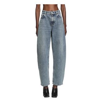 Alaia Round Denim Jeans - - Jeans - Damen - Blau - W24