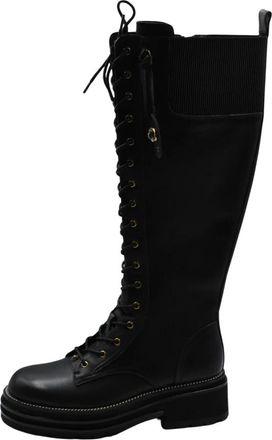 Kurt Geiger Femme, Chaussures, Noir, Taille: 38 EU Chelsa Lace-up Bottes