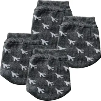 NUOBESTY DOITOOL 4 St&uuml;ck Stuhlbein&uuml;berz&uuml;ge aus Baumwolle rutschfeste M&ouml;belkappen f&uuml;r Rollstuhl und B&uuml;rostuhl Bodenschutz f&uuml;r Harte B&ouml;den Ger&auml;uschd&auml;mpfend Passe