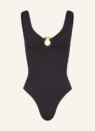 Hunza G Badeanzug schwarz