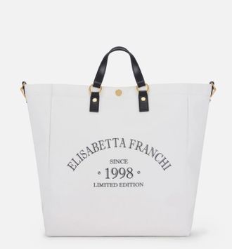Elisabetta Franchi Cabas Elisabetta Franchi En Toile