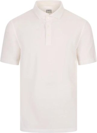 Fedeli Homme, Tops, Blanc, Taille: M Polo Zero Superlight Piquet