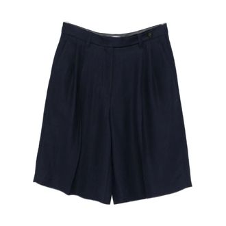 Brunello Cucinelli Femme, Shorts, Bleu, Taille: 36 FR Shorts d&eacute;contract&eacute;s