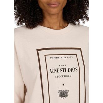 Acne Studios T-shirt imprim&eacute; oversize en coton
