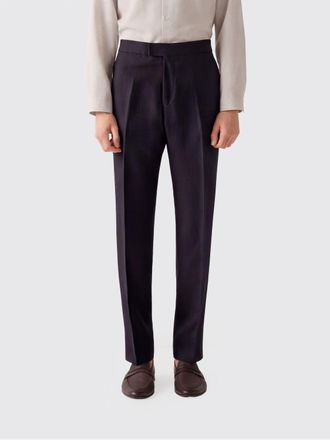 Ermenegildo Zegna Pantalon Homme couleur Bleu