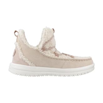 Hey Dude Gem&uuml;tliche Wildleder Winterstiefel - - Shoes - Damen - Beige - 40 EU