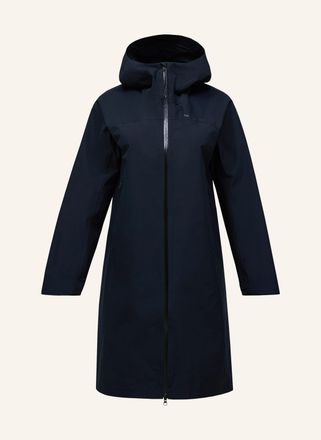 Peak Performance W Treeline Hipe 2.5l Shell Parka Regenmantel schwarz