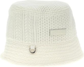 Jacquemus H&auml;kel-Bucket-Hat - - Accessories - unisex - Wei&szlig; - ONE SIZE