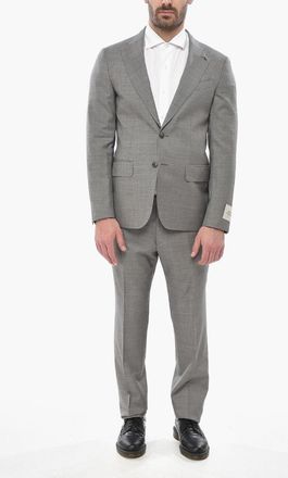Corneliani CC COLLECTION Anzug aus Schurwolle mit Pattentaschen Corneliani