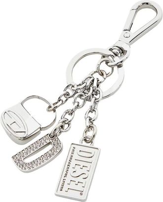 Diesel Homme, Accessoires, Gris, Taille: ONE Size Porte-cl&eacute;s 1-Dr