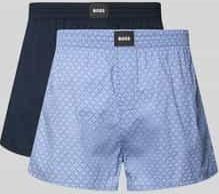 HUGO BOSS Boxershorts aus reiner Baumwolle im 2er-Pack