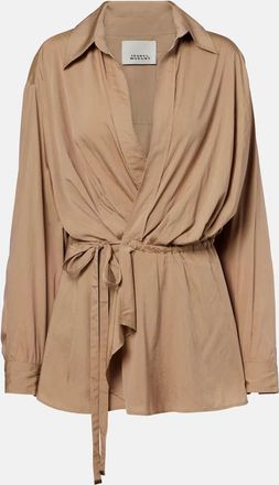 Isabel Marant Chemise cache-coeur Keren
