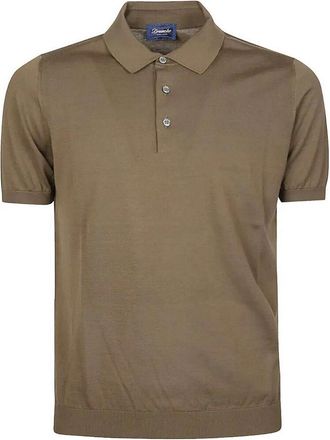 Drumohr Polo - Vert Fonc&eacute;