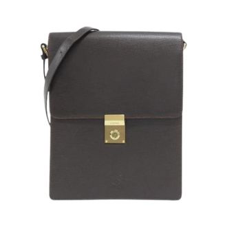 Loewe Pre-owned Leder Schultertasche - - Pre-owned - Damen - Braun - ONE SIZE