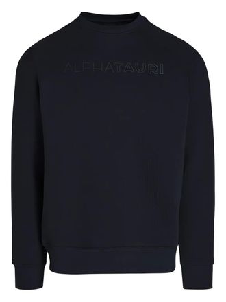 AlphaTauri sweat à logo embossé - Bleu