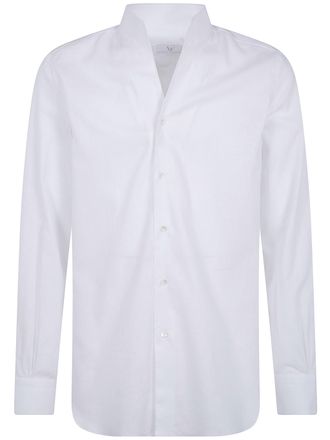 Mazzarelli Camicia Manica Lunga White