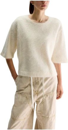 Bellerose Femme, Pulls, Beige, Taille: 38 FR Dime Angora-blend Sweater