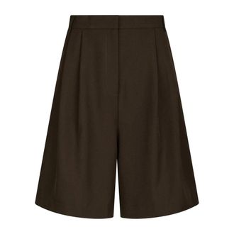 Neo Noir Long Shorts - - Shorts - Damen - Braun - XL