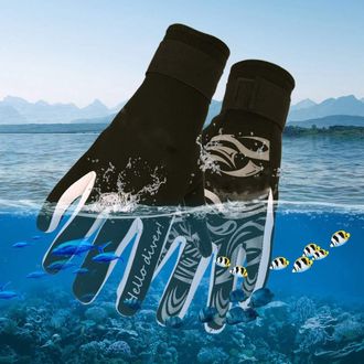 Generic Taidda Neopren-Tauchhandschuhe, Warm und Bequem Zum Tauchen, Schnorcheln, Schwimmen - Rei&szlig;festes Material f&uuml;r Erwachsene (S)
