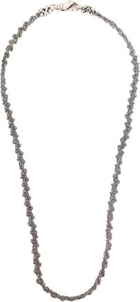 Emanuele Bicocchi Small Braided Knot Necklace
