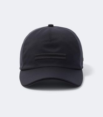 Ermenegildo Zegna Casquette Motorin &agrave; logo
