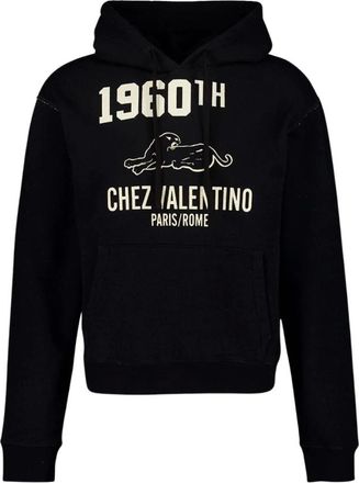 Valentino Garavani Homme, Sweatshirts et sweats &agrave; capuche, Noir, Taille: S Chez Valentino SweaT-shirt