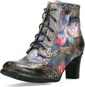 Laura Vita Bottines Femme Elcodieo 213, Pointure:37 EU, La Couleur:Bleu