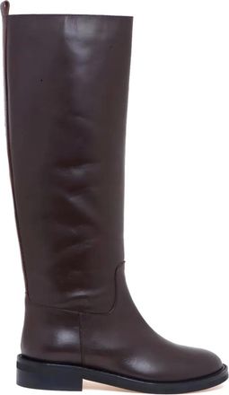 Via Roma 15 Santa Monica knee-high boots - Braun