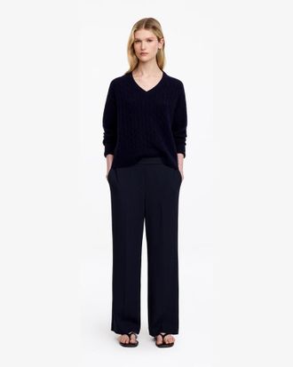 Arket Cropped-Hose -Blau