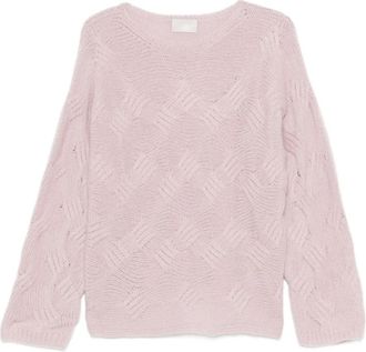 Hemisphere Pullover mit Rundhalsausschnitt - Rosa