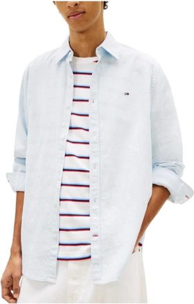 Tommy Hilfiger Homme, Chemises, Bleu, Taille: XL Casual Chemises