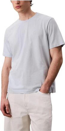 Calvin Klein Jeans Homme, Tops, Bleu, Taille: 2XL SS Easy Monogram Tee