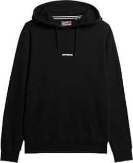 Superdry Sweat à capuche uni pour homme - Noir - L, Noir, L