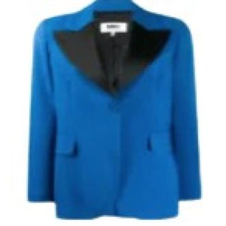 Maison Margiela 520 Jacke - - Jackets - Damen - Blau - S