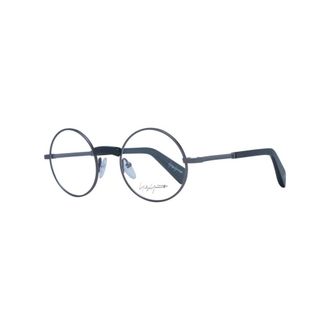 Yohji Yamamoto Stilvolle Monel Optische Rahmen mit Demo Gl&auml;sern - - Accessories - unisex - Grau - ONE SIZE