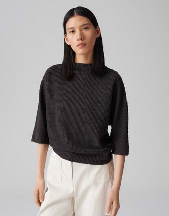 OPUS Sweatshirt GULOPI in Strickoptik