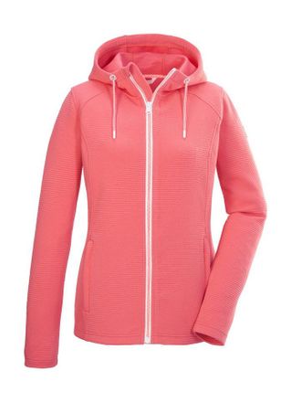 Killtec Strickjacke KOS 33 WMN FLX JCKT Damen Powerstretchjacke mit Kapuze, Taschen, Kinnschutz
