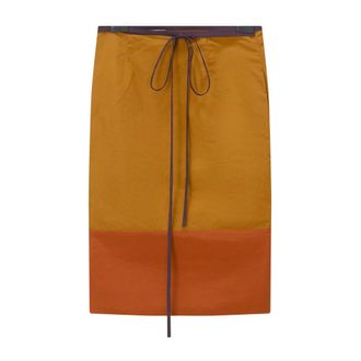 Saint Laurent Damen, R&ouml;cke, Orange, SGr&ouml;&szlig;e