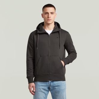 G-Star G Hooded Zip Sweatshirt - Grau - Herren
