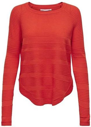 Only Only ONLCAVIAR L/S Pullover KNT Noos, Pull-Over aux Femmes, Red Clay, XS
