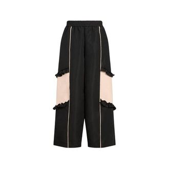 Simone Rocha Pantalon large technique &agrave; volants