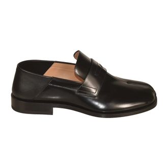 Maison Margiela Homme, Chaussures, Noir, Taille: 45 EU Tabi Slip-On