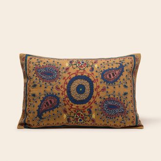 Madura Housse De Coussin Mandana Bronze - JAUNE