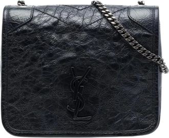 Saint Laurent Pre-owned Niki Wallet on Chain - Femme - Pre-owned - Noir - Taille: ONE Size