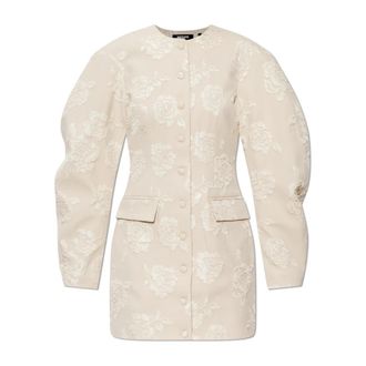 Rotate Floral Motif Dress - - Dresses - Damen - Beige - L